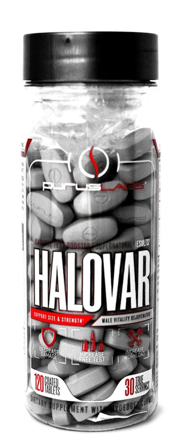 Purus Labs Halovar | Test Booster | 120 Tablets | Lowcostvitamin.com
